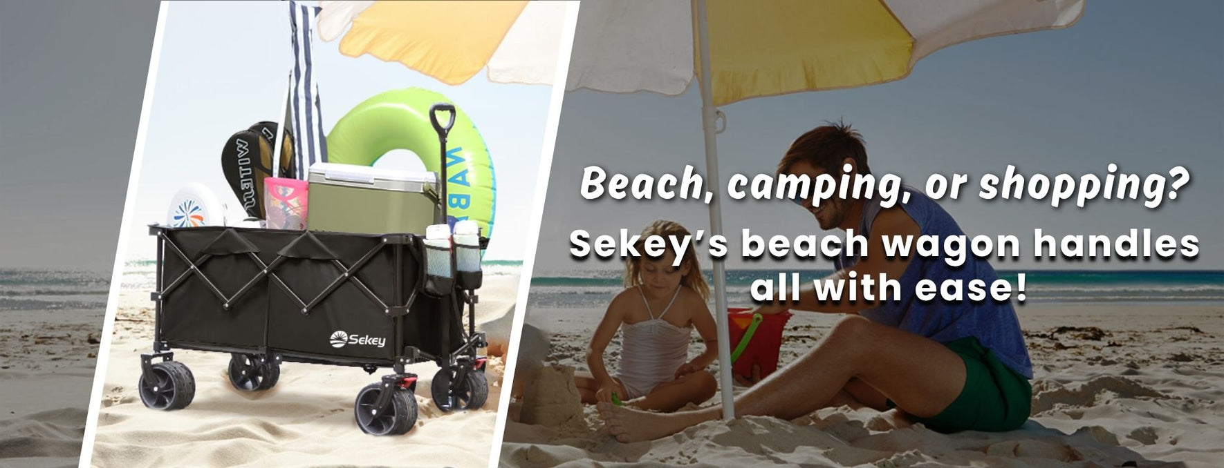 Sekey Store | アウトドア折り畳みワゴン
